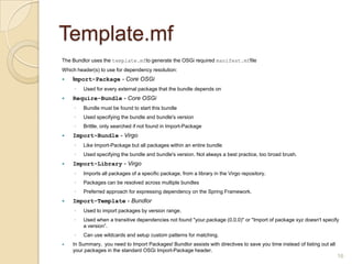 Intro to OSGi and Eclipse Virgo | PPTX