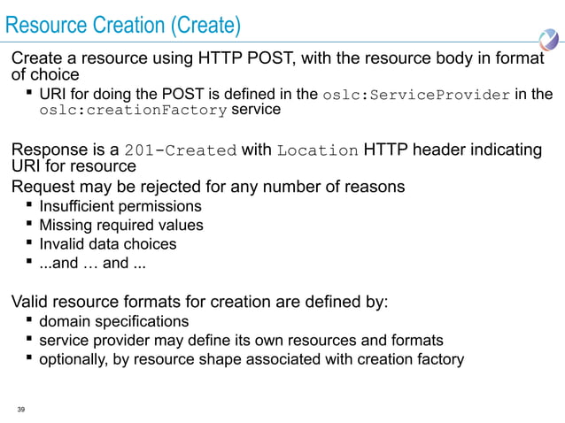 Introduction to OSLC and Linked Data | PPT