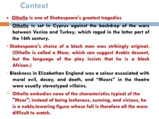 Introduction to William Shakespeare's Othello.ppt