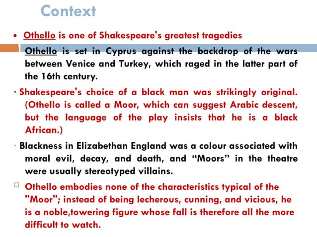 Introduction to William Shakespeare's Othello.ppt