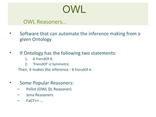Intro to OWL & Ontology | PPT