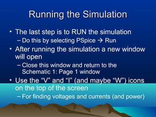 Intro to p-spice | PPT