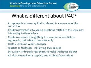 Intro to P4C, Arezzo, 9-10 april 2014 | PPTX