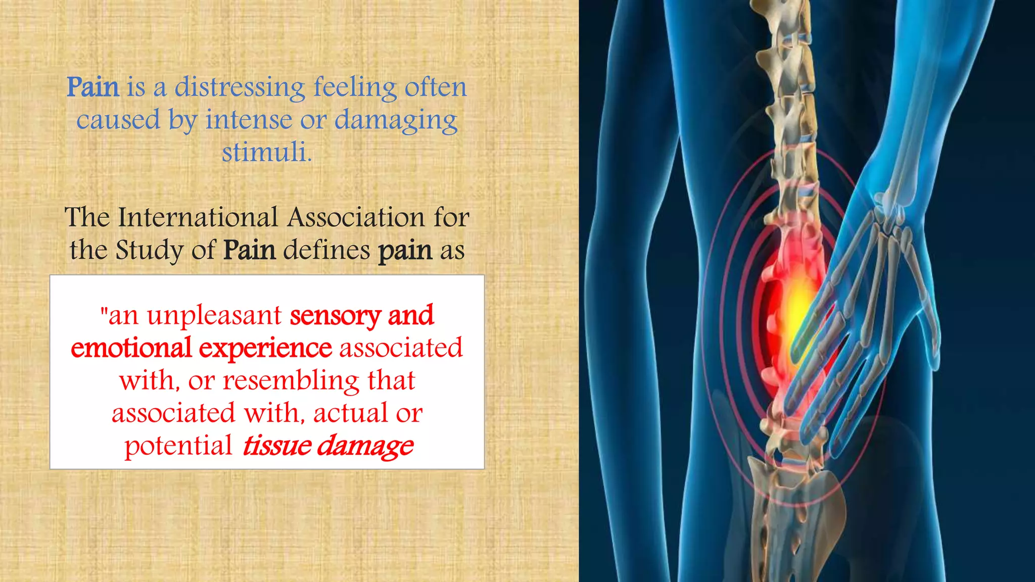 Intro to pain evaluation | PPT