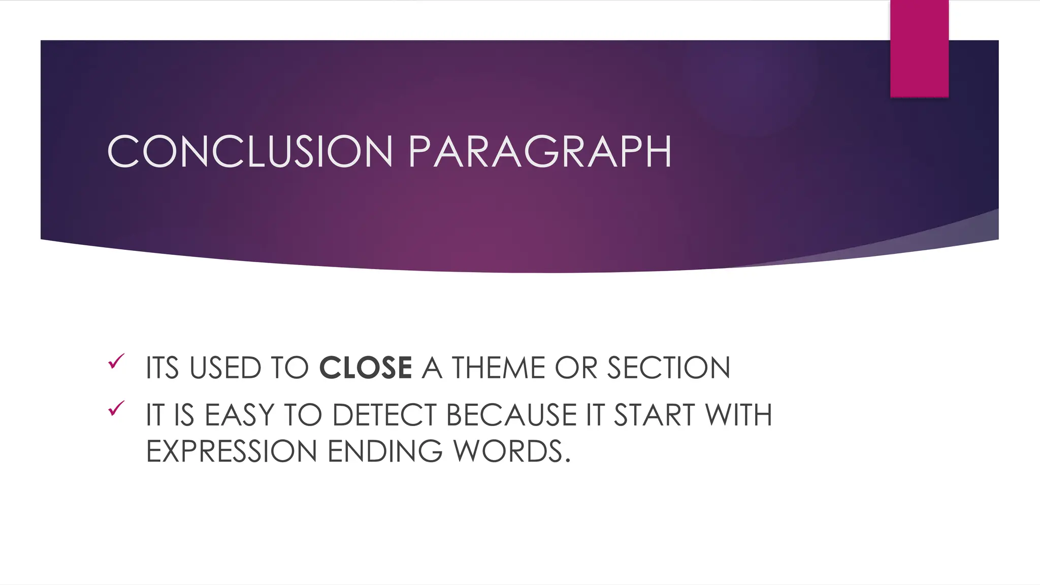 Intro to Paragraph Writing.pptx(english slides) | PPTX