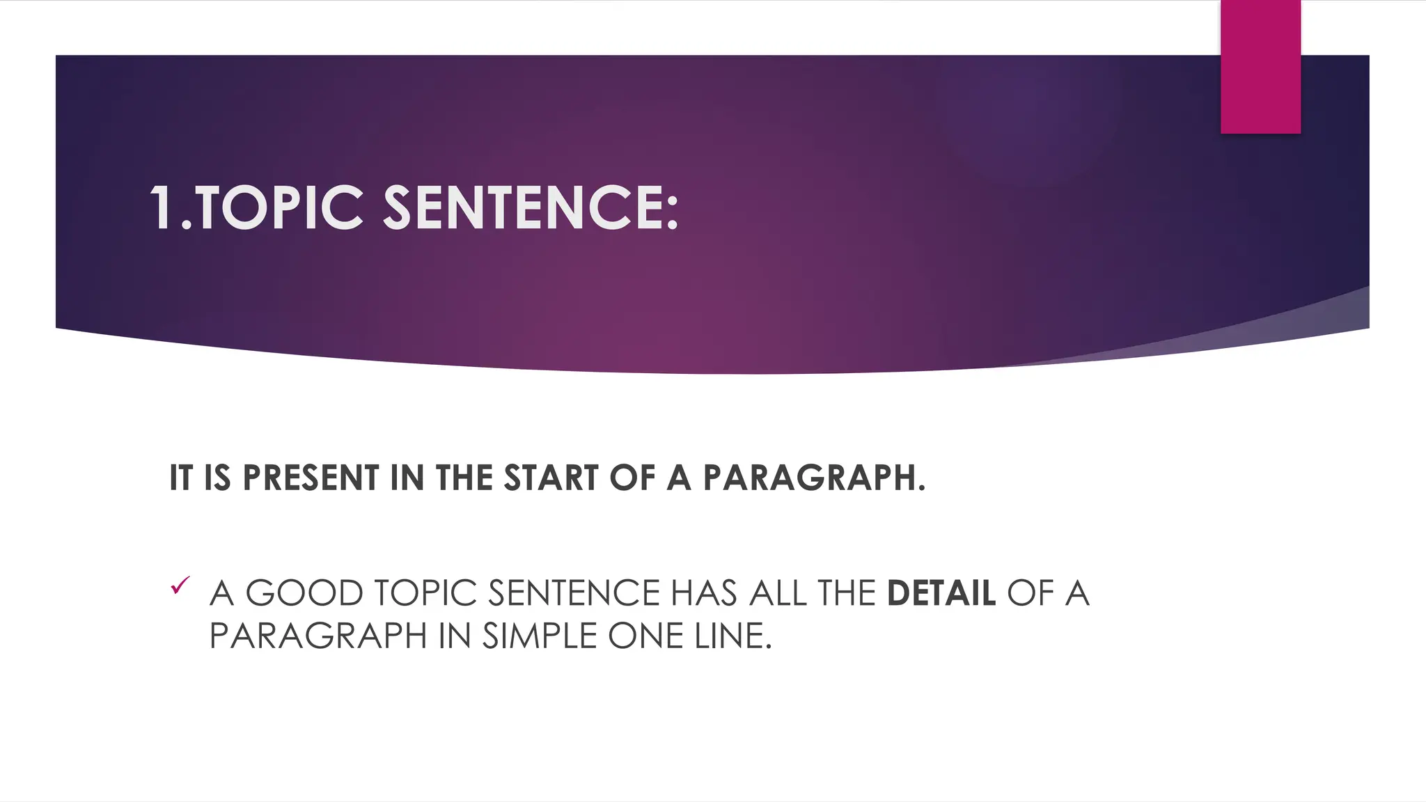Intro to Paragraph Writing.pptx(english slides) | PPTX