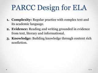 Intro to Parcc | PPTX | Standardized Testing | Educational Assessment