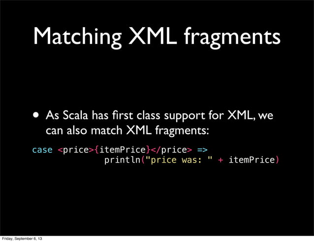 Intro To Pattern Matching In Scala Ppt