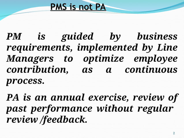 INTRO TO PERFORMANCE MANAGEMENT.ppthrm r | PPT