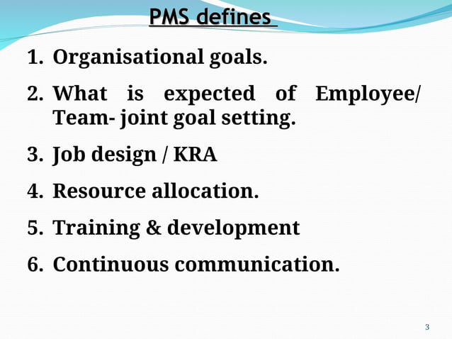INTRO TO PERFORMANCE MANAGEMENT.ppthrm r | PPT