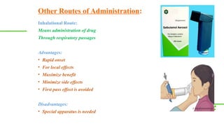 Intro to pharmacology Routes of Drug administration - RMC Final.pptx