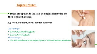 Intro to pharmacology Routes of Drug administration - RMC Final.pptx
