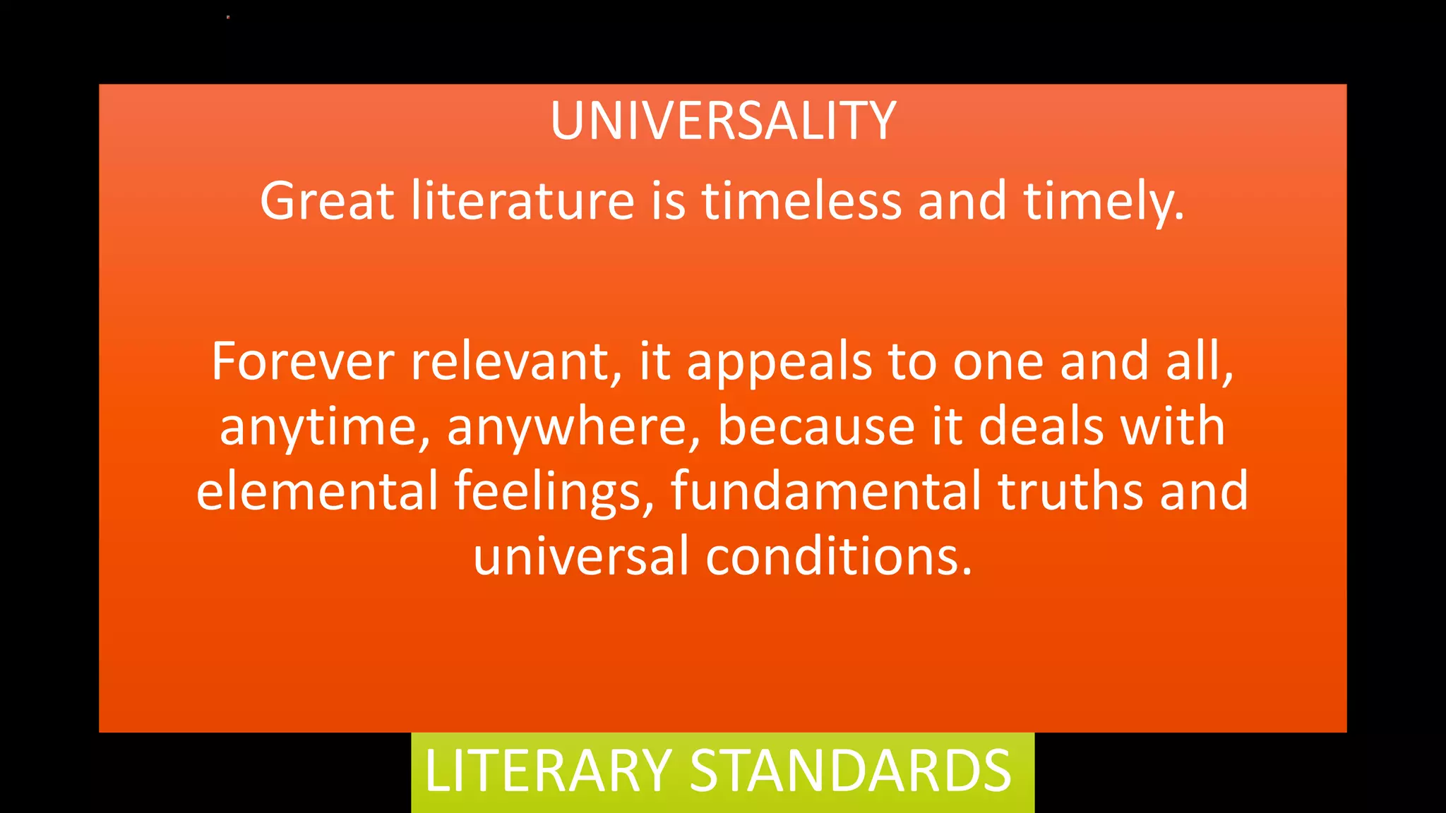 Introduction to Literature | PPTX