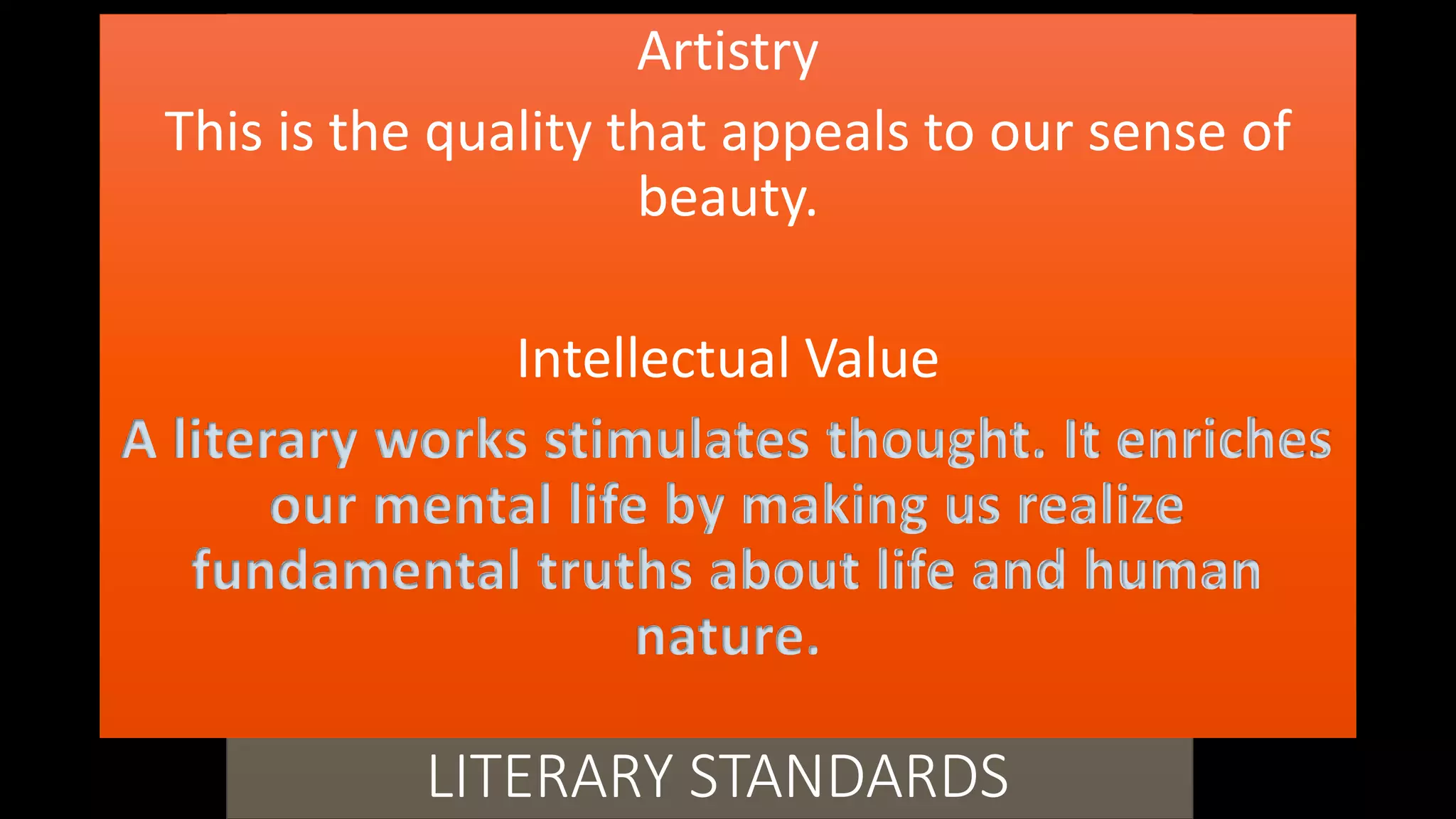 Introduction to Literature | PPTX