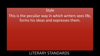 Introduction to Literature | PPTX