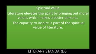 Introduction to Literature | PPTX