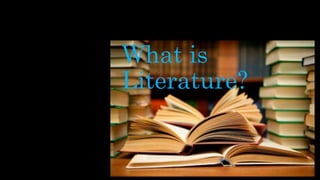Introduction to Literature | PPTX