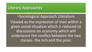 Introduction to Literature | PPTX
