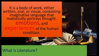 Introduction to Literature | PPTX