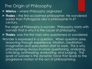 Intro to Philo of Human Person _ with History | PPT
