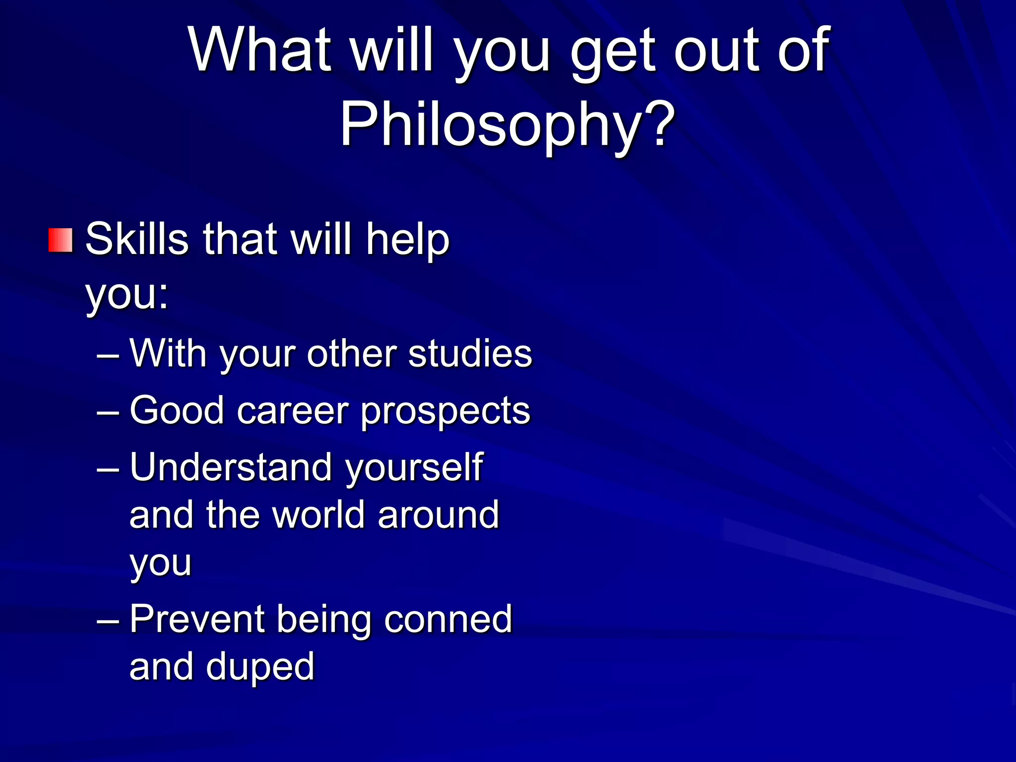 Intro to philosophy | PPT