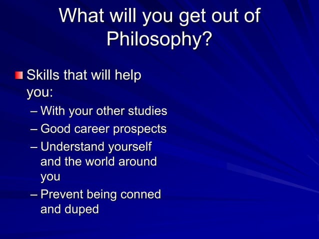 Intro to philosophy | PPT