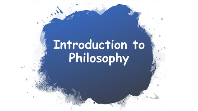 Intro to philosophy.pptx | Agnosticism | Religion & Spirituality