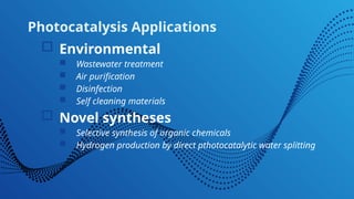 Tntroduction to Road map for Photocatalysis .pptx