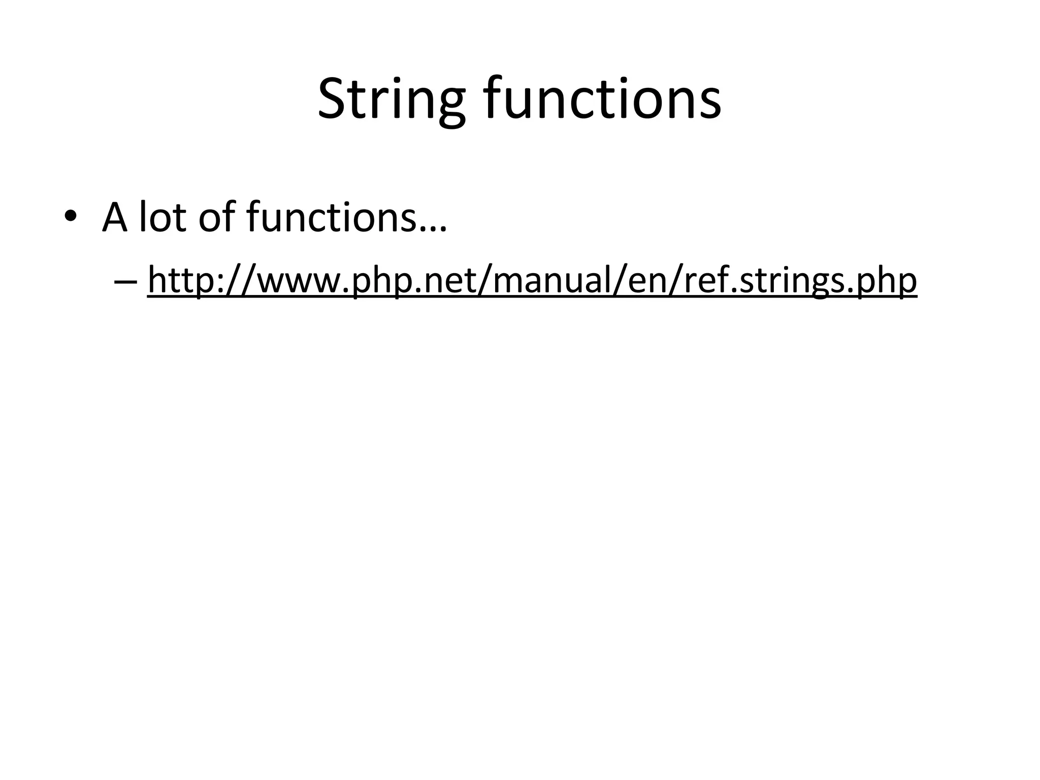 Introduction To Php Ppt 4657