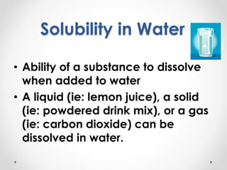 Intro to physical properties of matter | PPTX