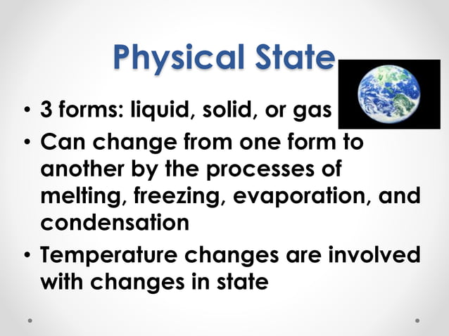 Intro to physical properties of matter | PPT