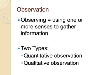 Intro to Physical Science (Grade 8: Class B ONLY) | PPTX
