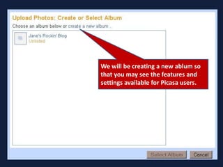 Intro To Picasa | PPTX