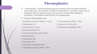 Introduction to plastics | PPTX