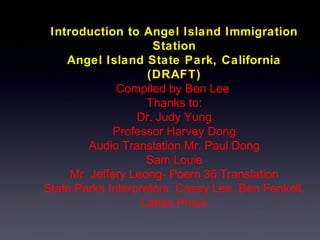 Quick Intro to Angel Island Poems | PPT