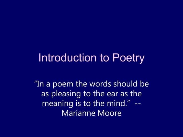 intro to poetry.ppt