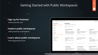 Postman Public Workspaces: The First Massively Multiplayer API ...