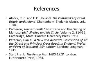 How to Read and Code 19th-Century British Postmarks in TEI | PPTX ...