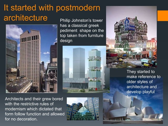 Intro to postmodernism | PPT