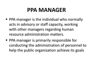 iNTROduction TO public public personnel administration | PPT