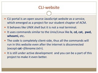 Introduction to ACM Chapter Services | PPTX