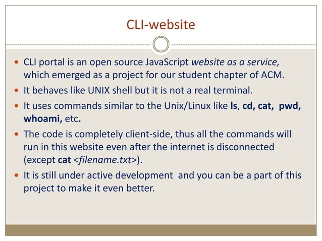 Introduction to ACM Chapter Services | PPT
