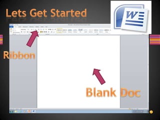 Intro to Microsoft Word 2010 for Kids | PPTX
