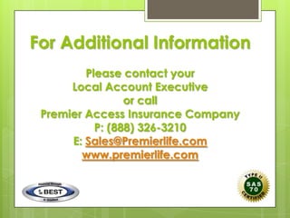 Intro to premier care supplemental medical plan | PPT