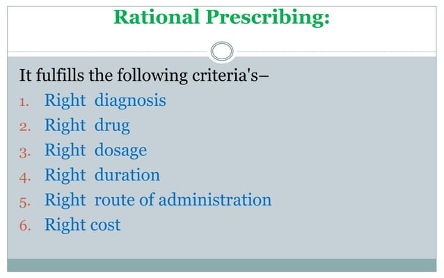 Intro to prescription writing | PPTX