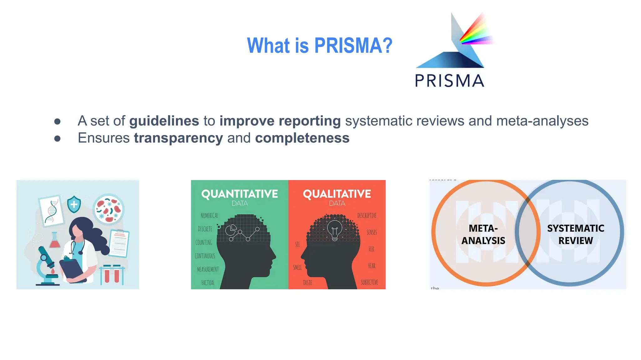 Introduction to PRISMA: Common Pitfalls & Best Practices in Systematic Review Reporting | PDF