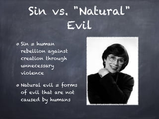 Intro to Process Theology - Evil | PDF