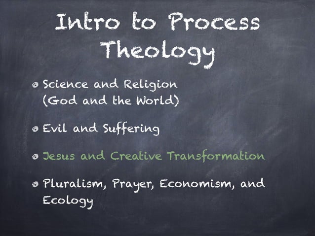 Intro to Process Theology - Jesus | PDF | Christianity | Religion ...