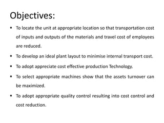 Intro to production management and plant layout | PPTX