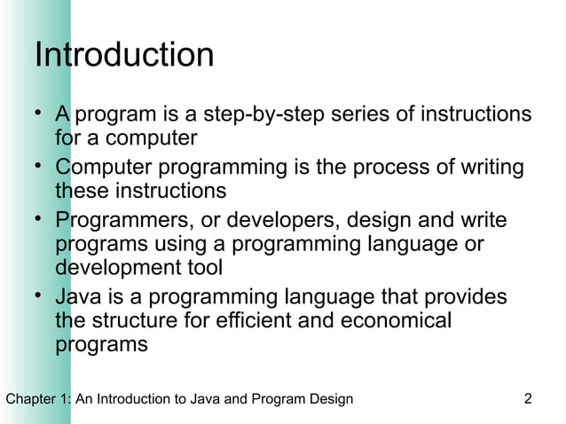 Intro to prog | PPT